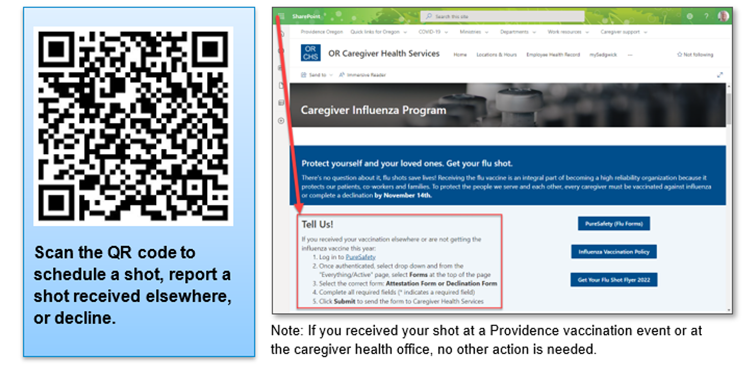 Deadline extended, action needed on flu shot status